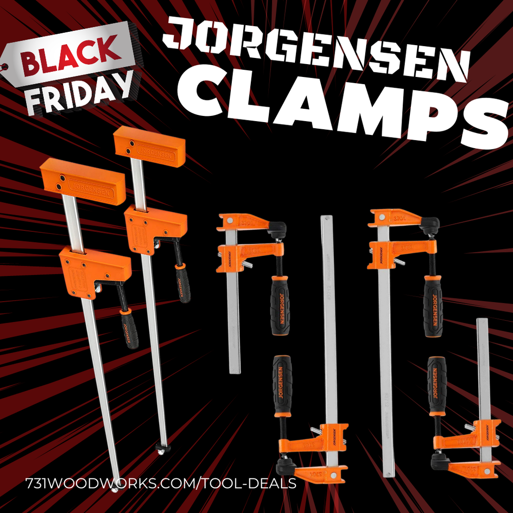 Jorgensen Clamps On Sale up to 32% Off — 731 Woodworks