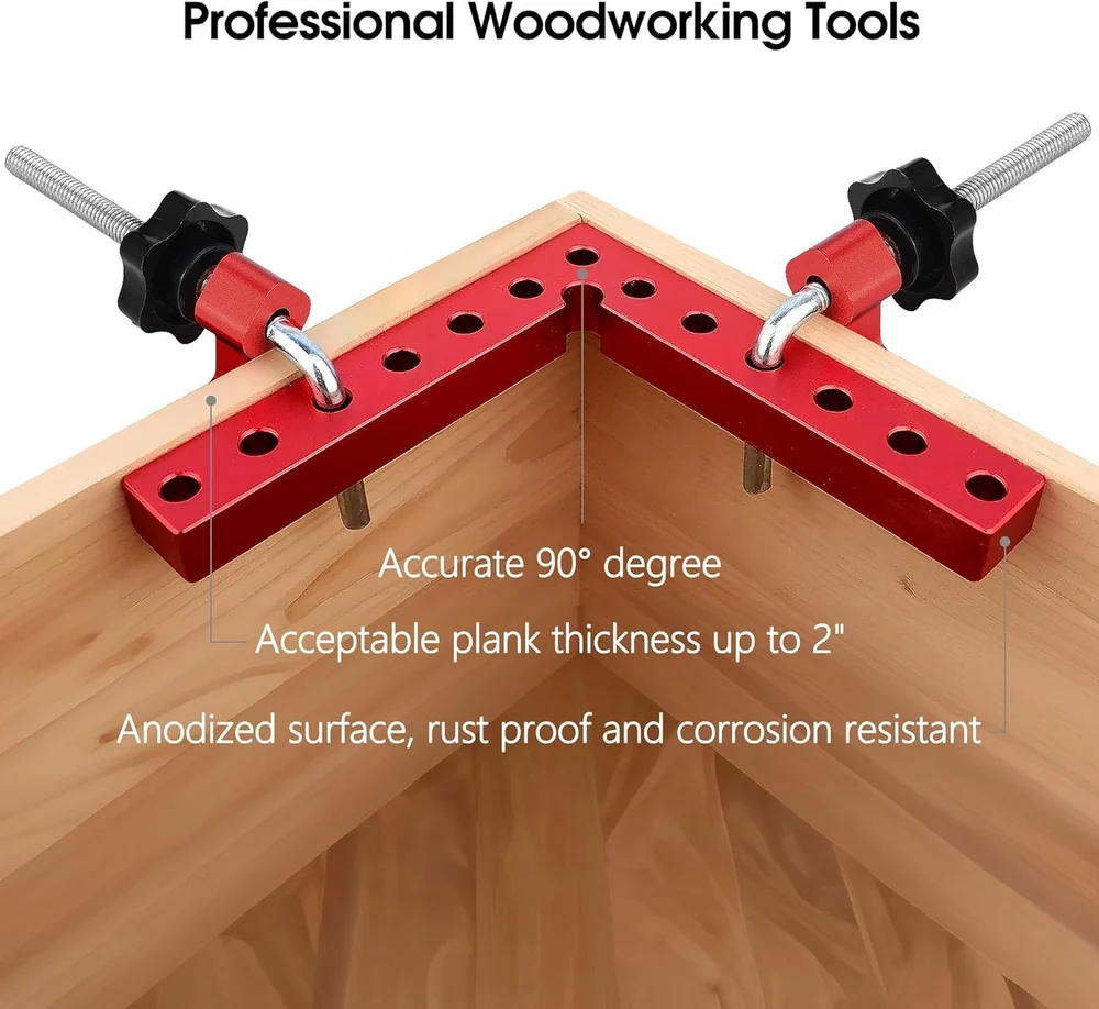 EXPIRED 4-Pack Corner Clamping Squares (was $45 now $33) — 731 Woodworks