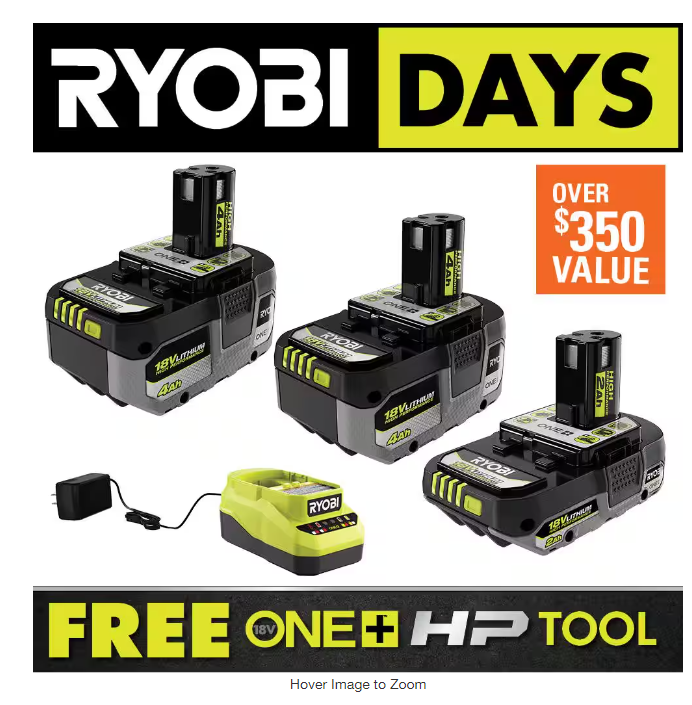 RYOBI DAYS DEALS ARE HERE!! — 731 Woodworks