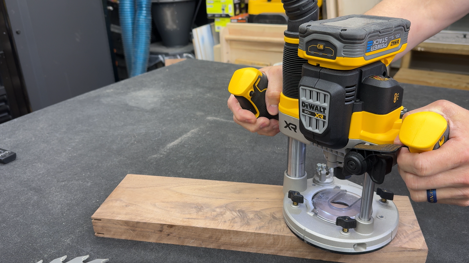 Review of the DeWALT DCW620B Cordless Router: A Game Changer for ...
