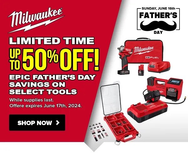 Up to 50% off Milwaukee Tool Deals — 731 Woodworks
