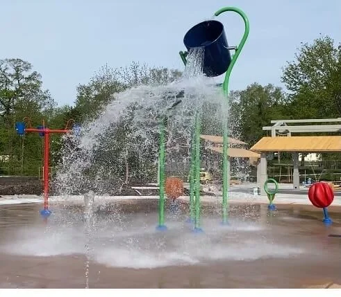 Lion’s Memorial Park Reopens with Splashpad — 102.7FM KPGZ