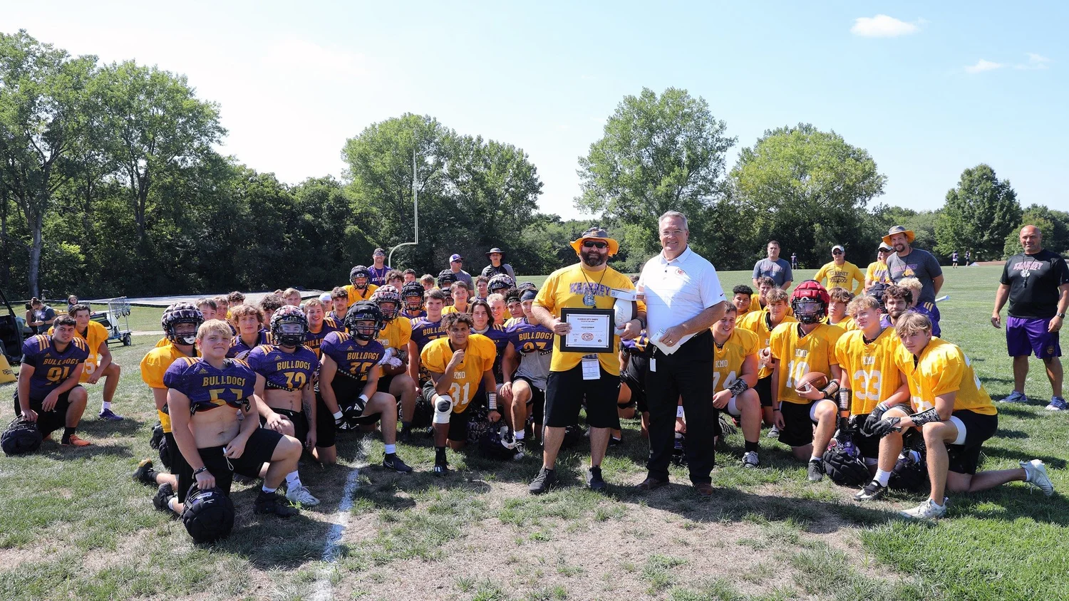 Kansas City Chiefs Honor Coach Minnick — 102.7FM KPGZ