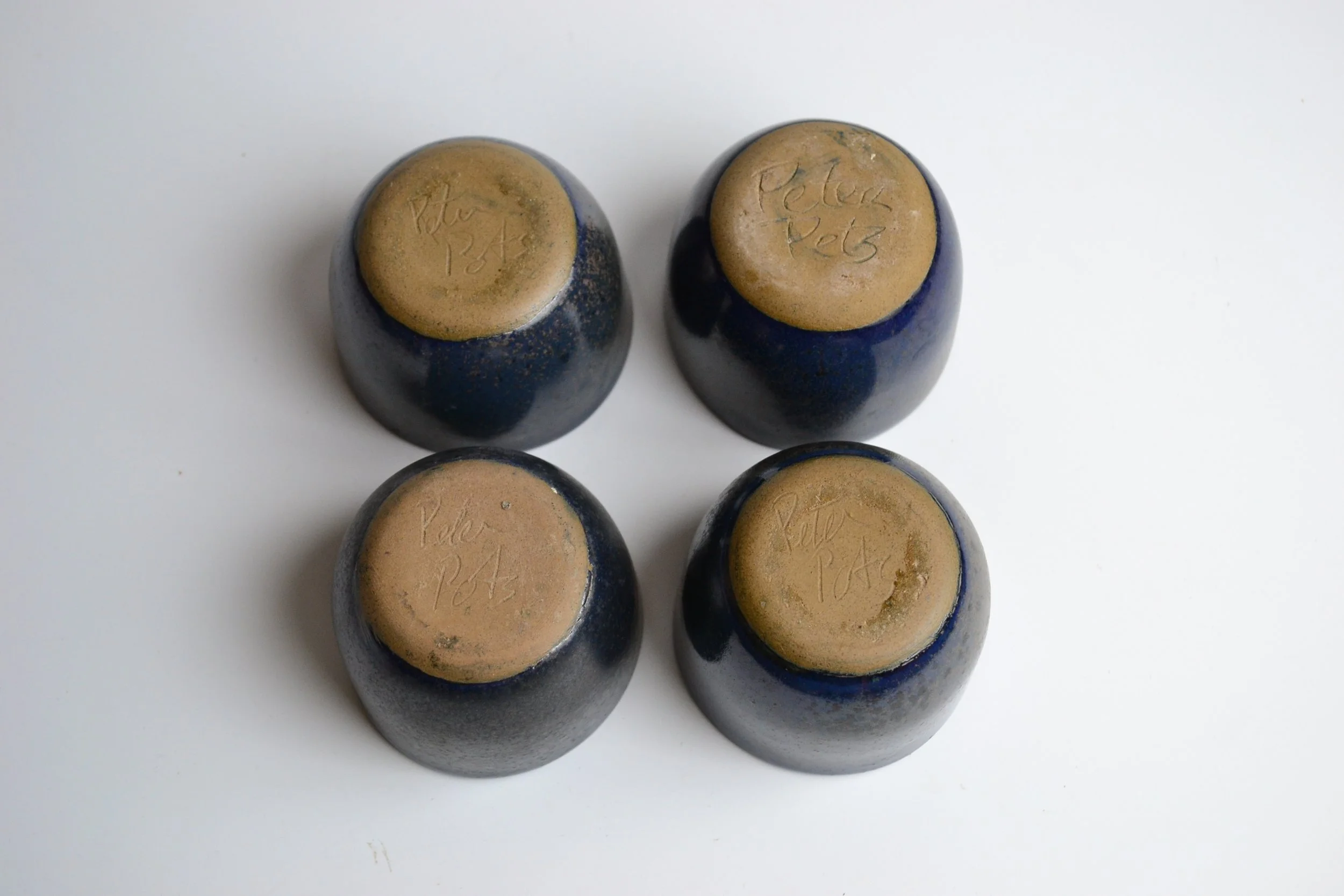 pewter decanter set — peter pots pottery