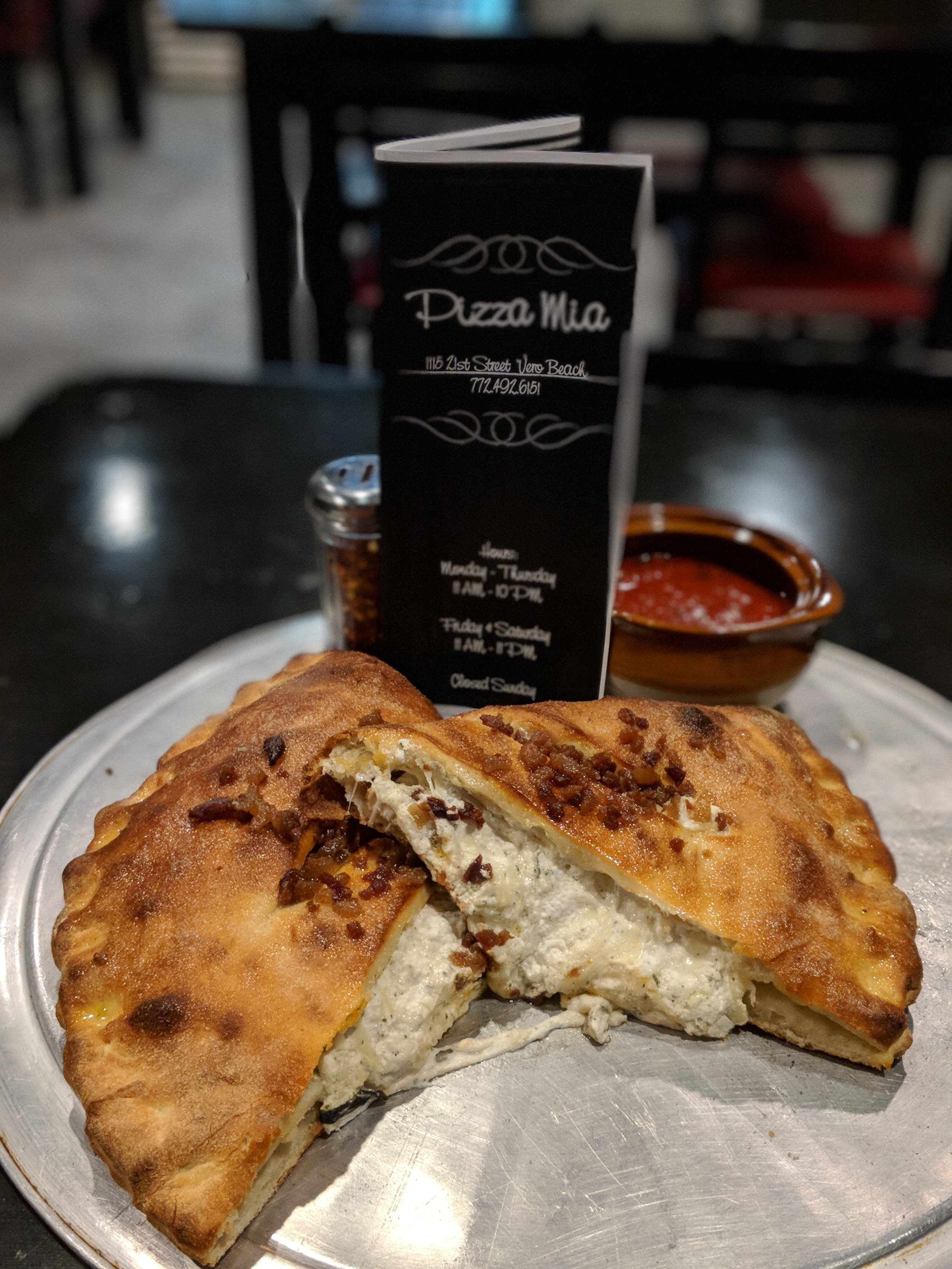 Pizza Mia Menu — Pizza Mia