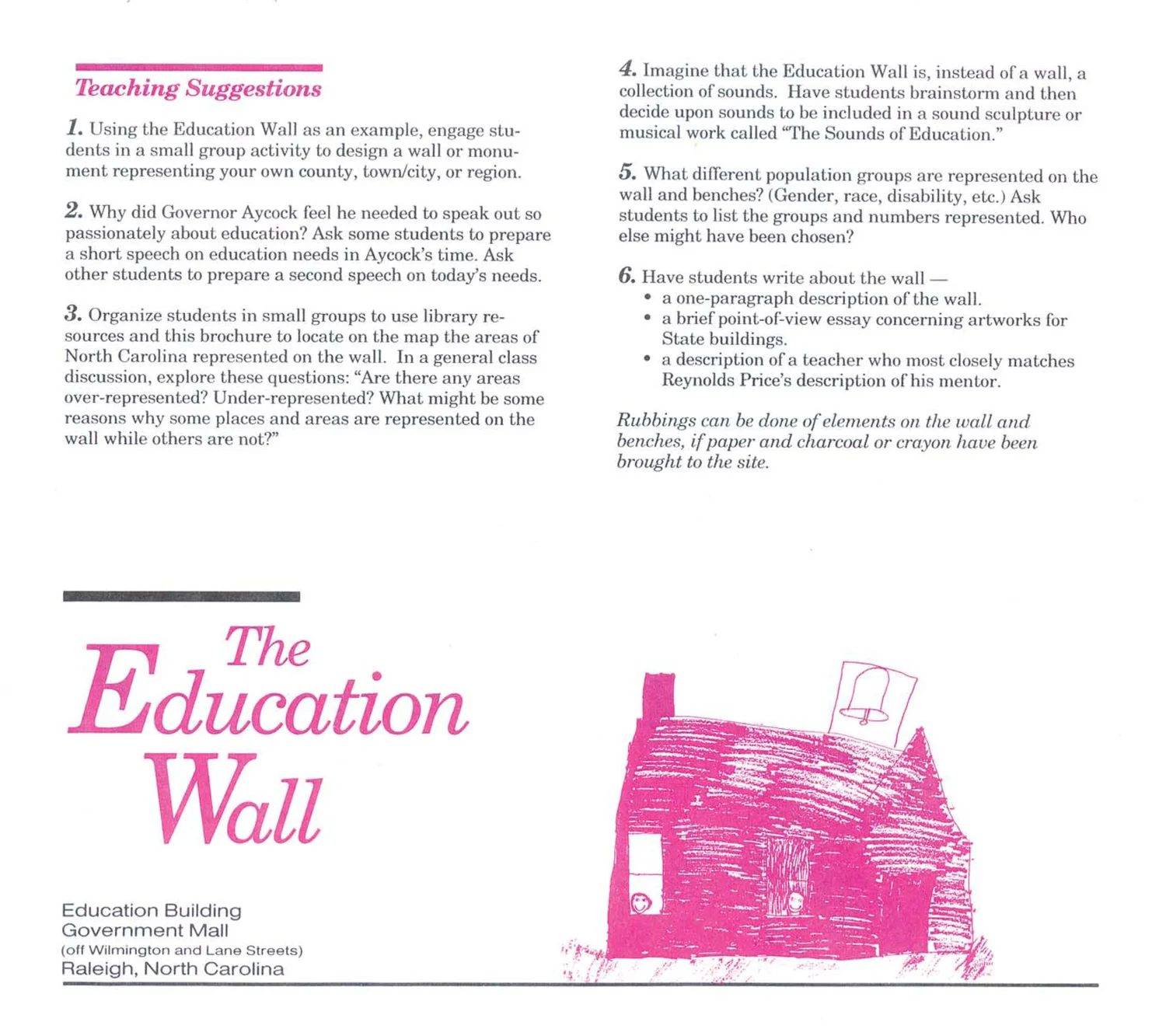 North Carolina Brochure