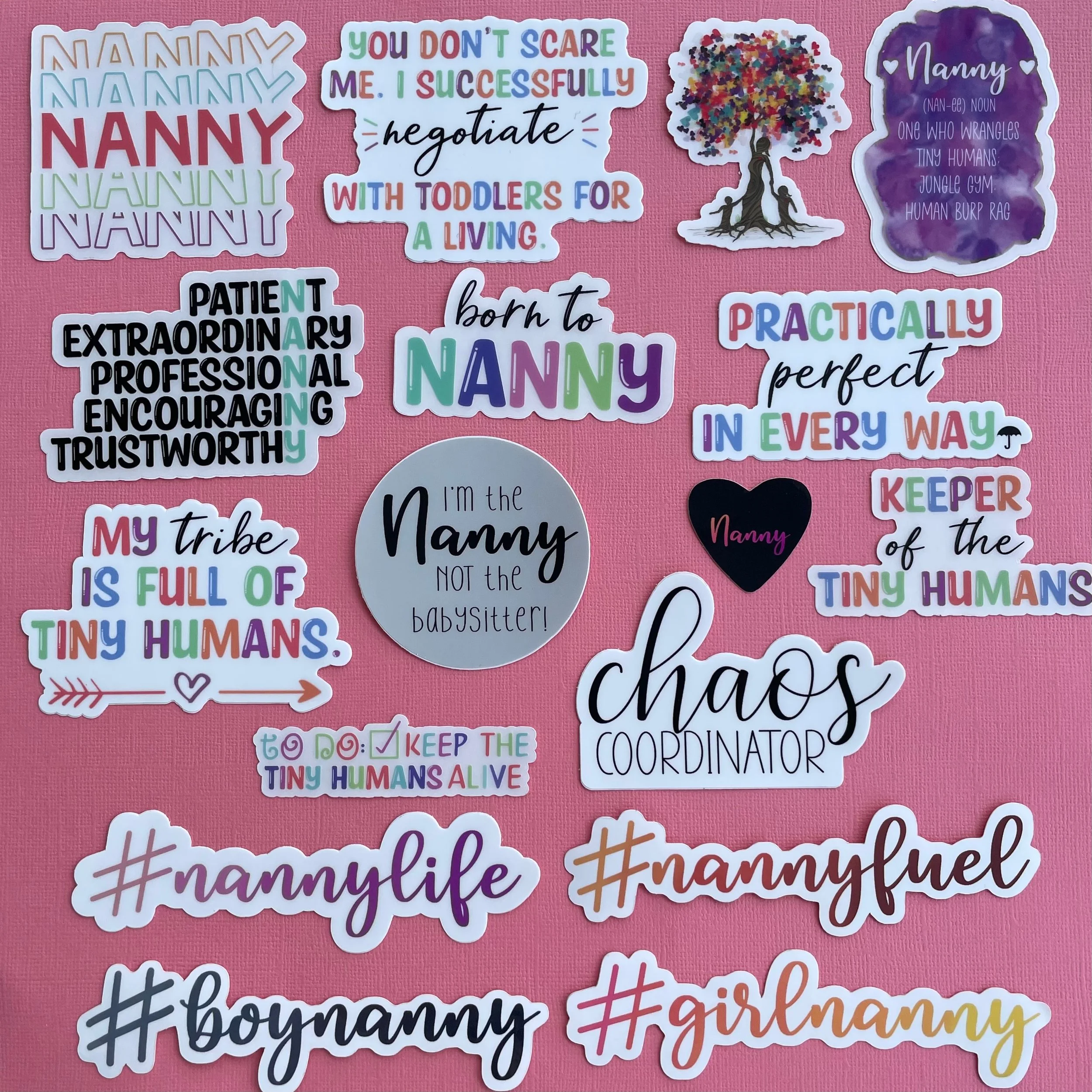 Nanny Ultimate 16 Sticker Pack Nanny Years nanny-ultimate-16-sticker-pack-nanny-years