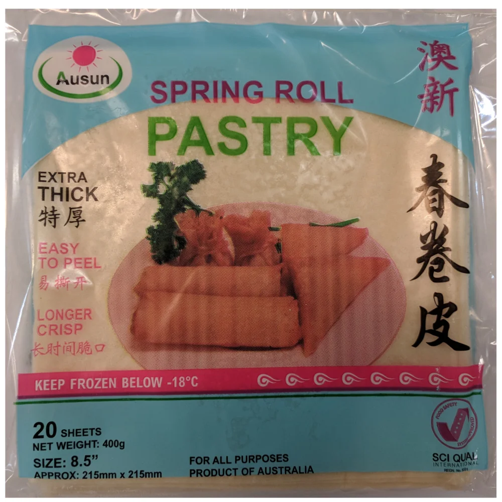 Spring Roll Pastry — Ausun Food PTY LTD