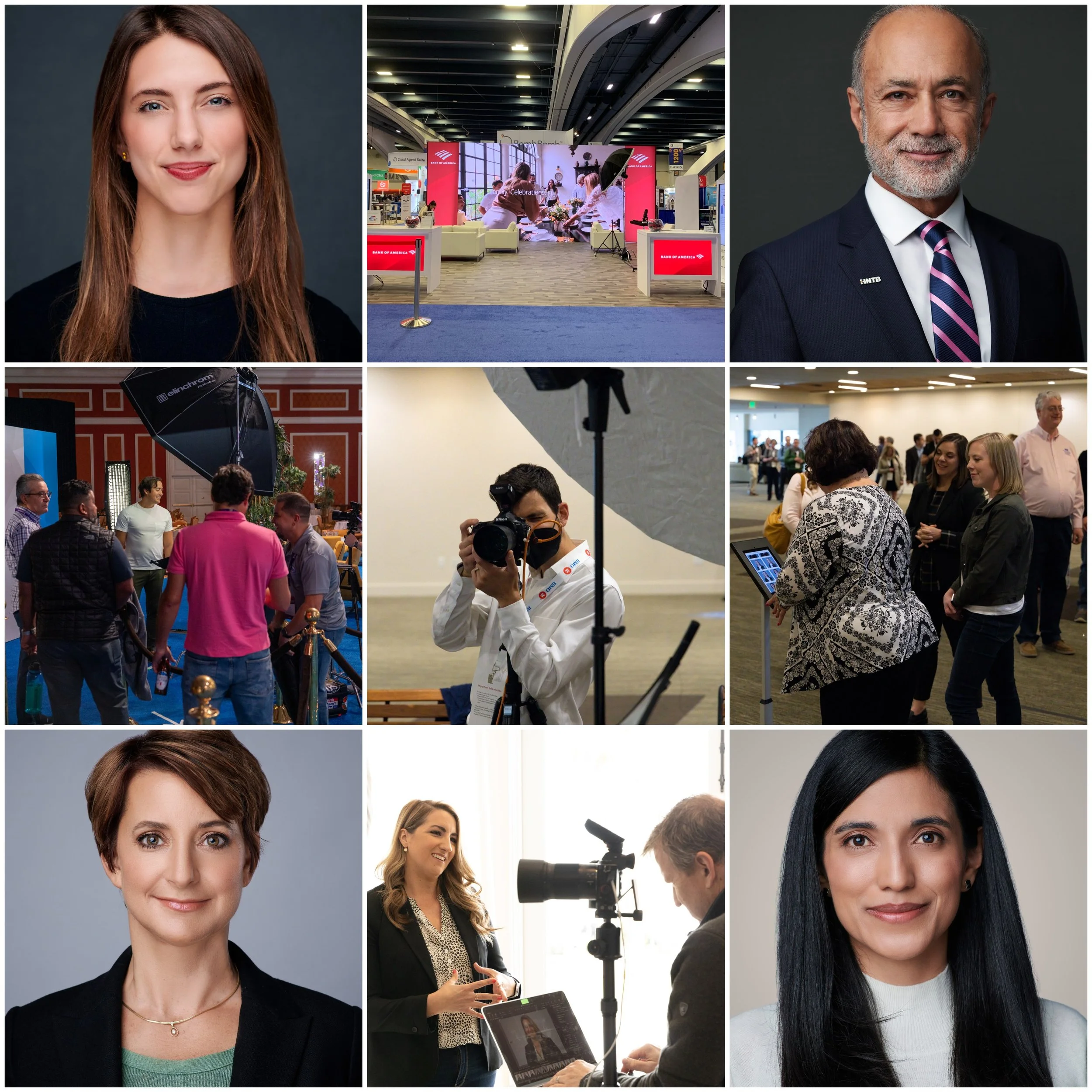 Professional Headshot Booth for Events and Tradeshows