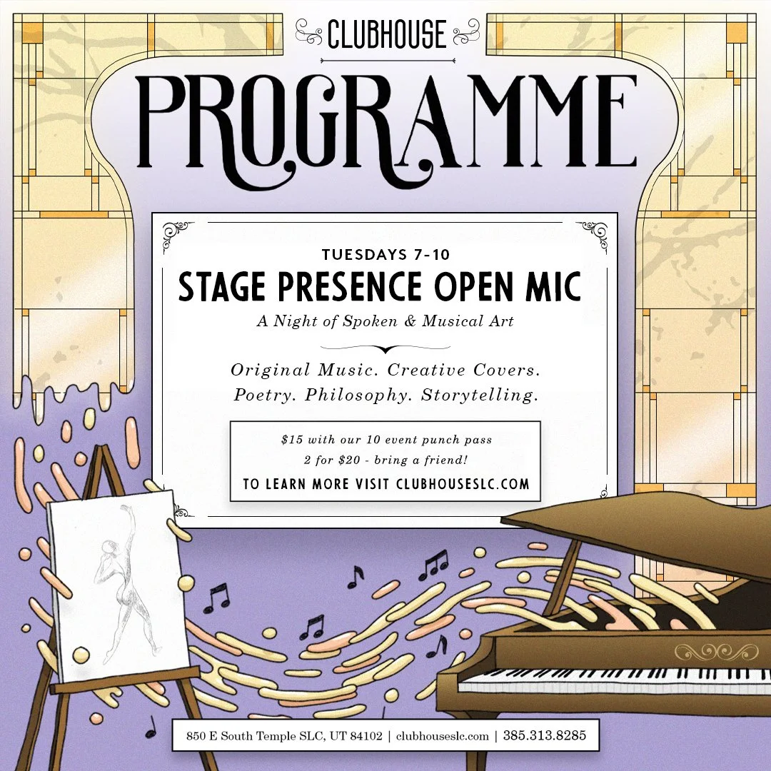 Stage Presence 2 for $20 — Clubhouse