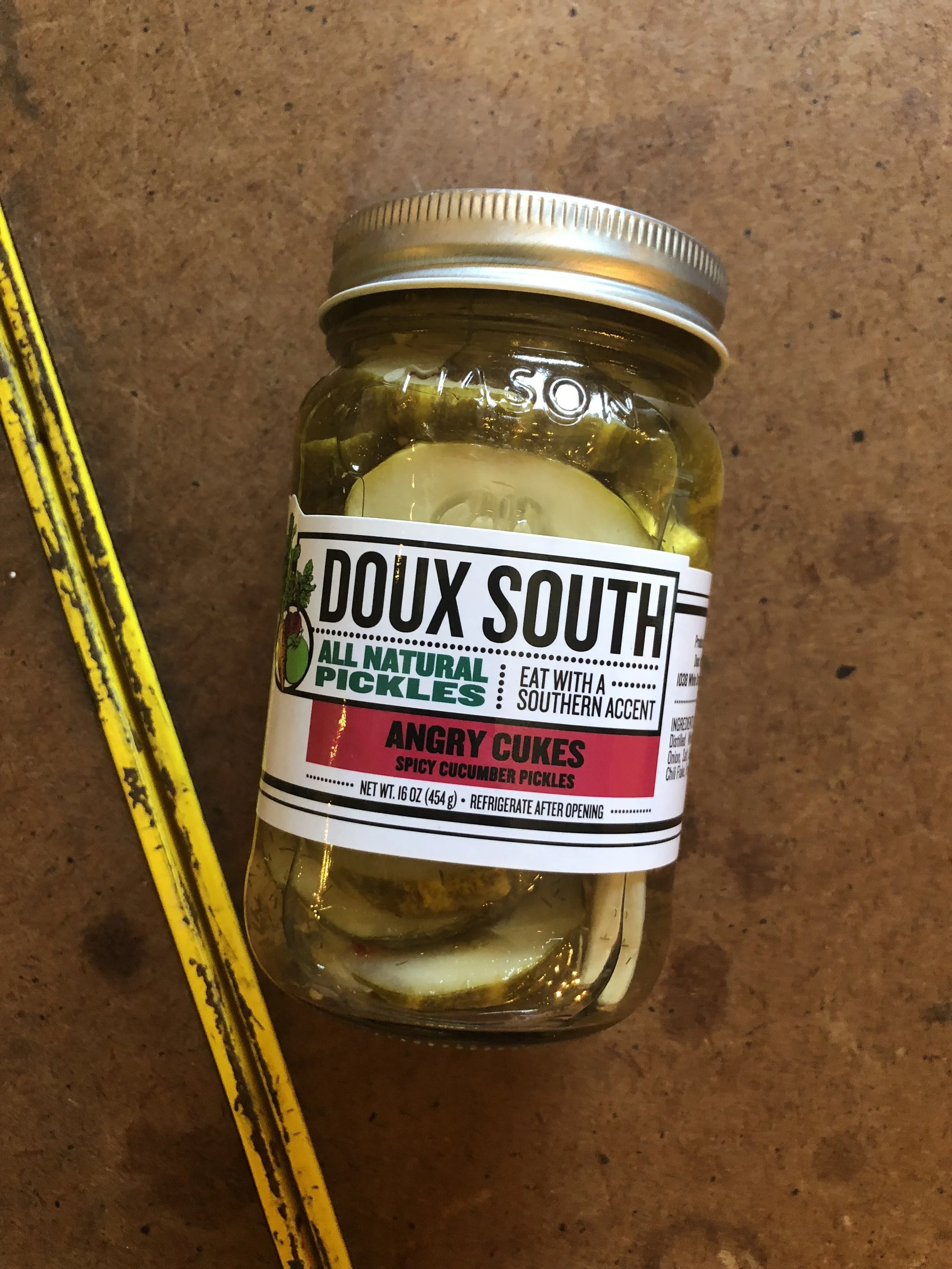 Doux South - Angry Cukes 16oz — Cultured South