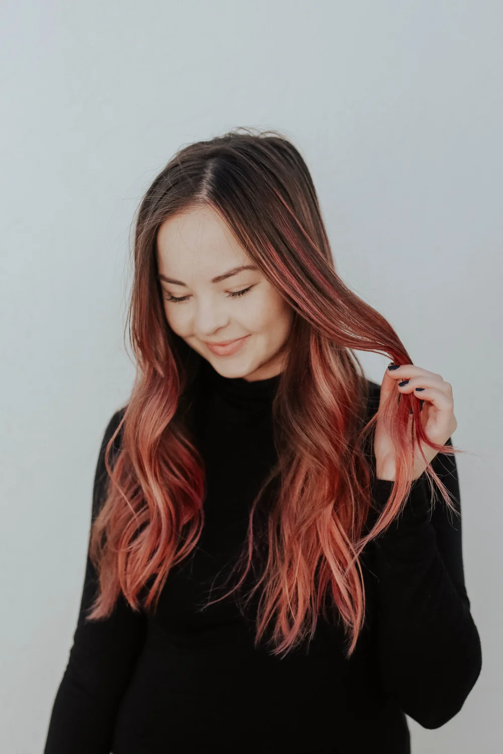 kristin ess rose gold temporary tint review - paige ditullio