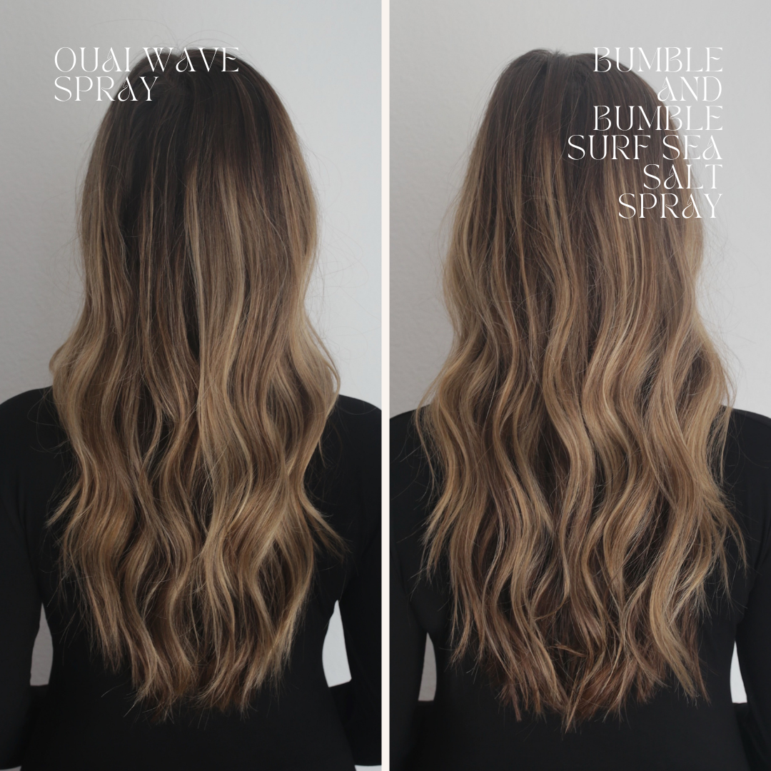 Ouai Wave Spray vs Bumble and bumble Surf Sea Salt Spray - paige ditullio