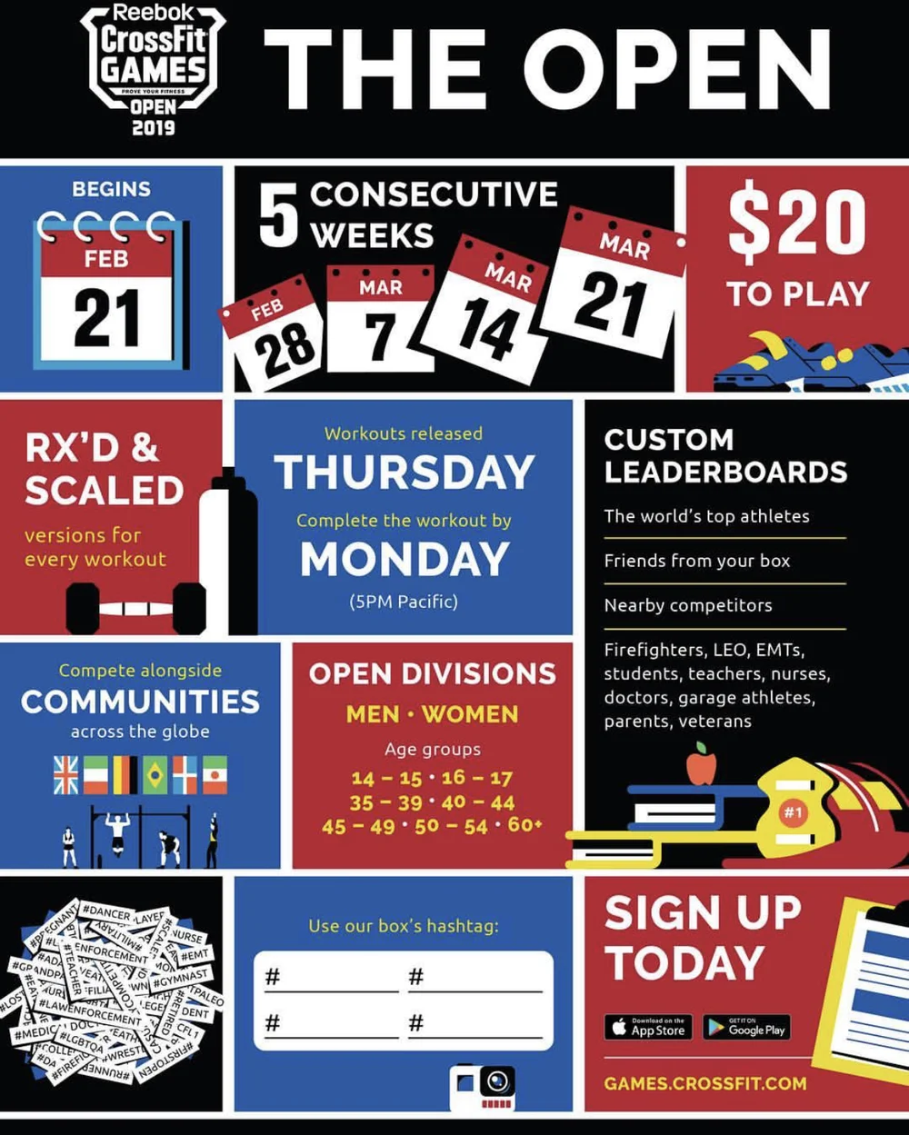 Crossfit Competition Flyer