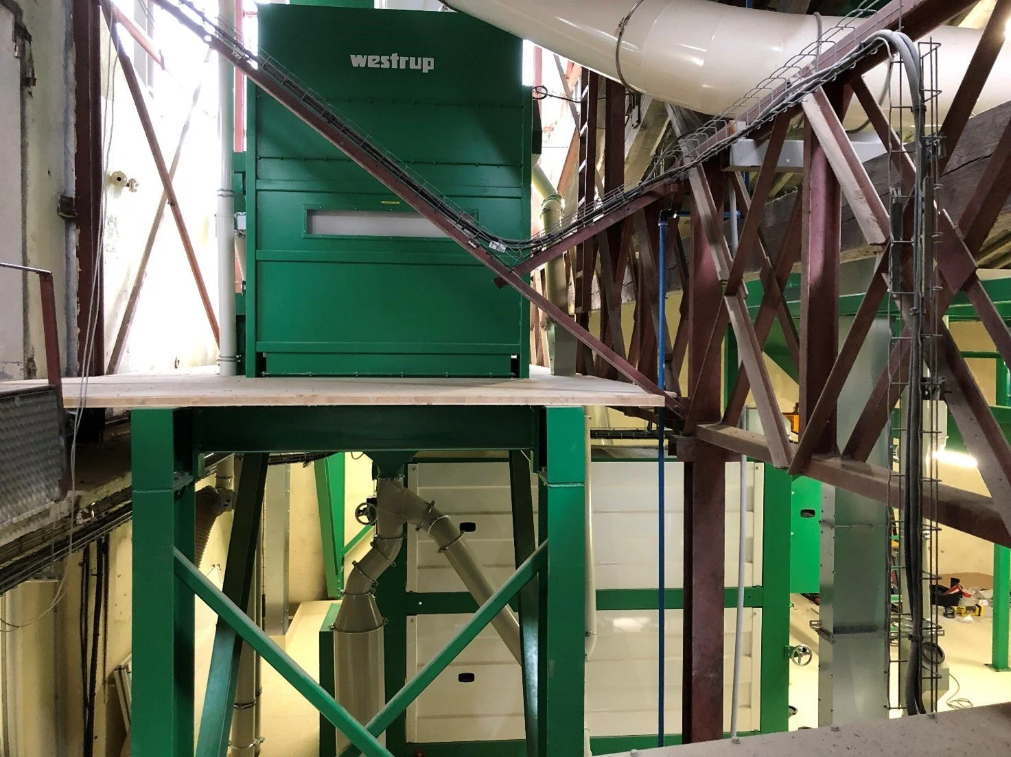Graines Equitables - project — Westrup - seed cleaning equipment