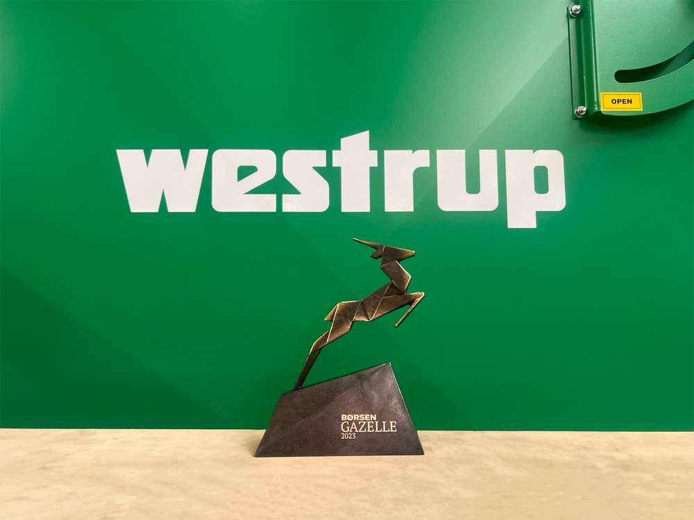 Westrup ApS is awarded Børsen Gazelle 2023 — Westrup - seed cleaning equipment