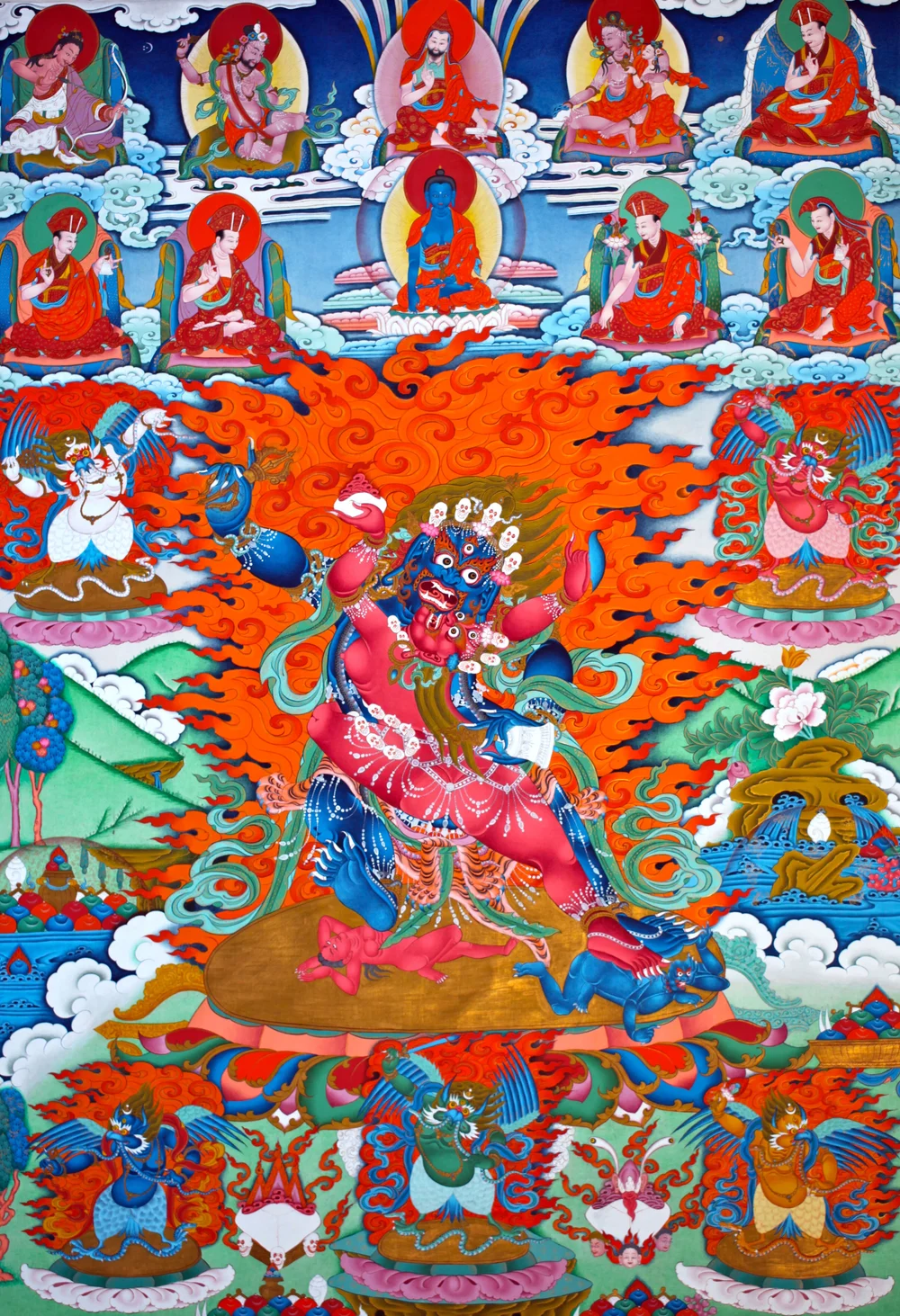 Vajrapani — Dechen Choekhor Mahavihara
