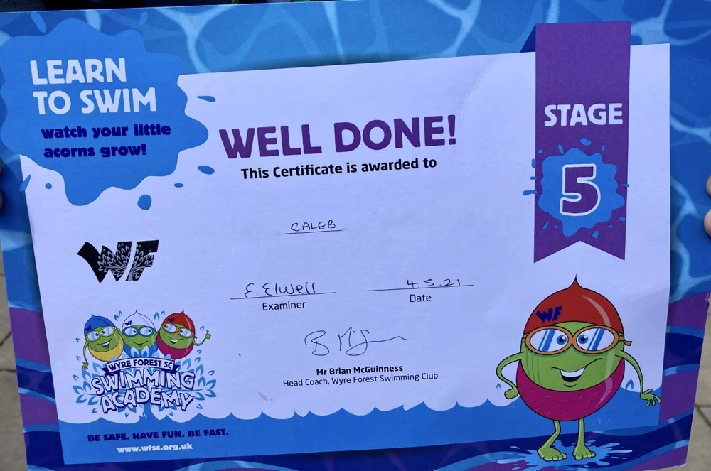 Year 7 News: Caleb Achieves Stage 5 Swimming! — Redhill School