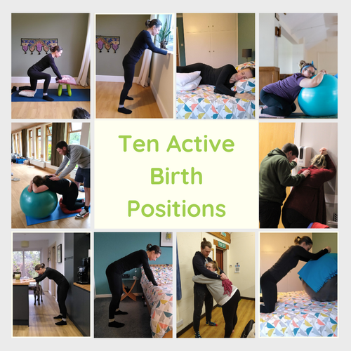 Ten active birth positions to help you and your baby through labour and ...