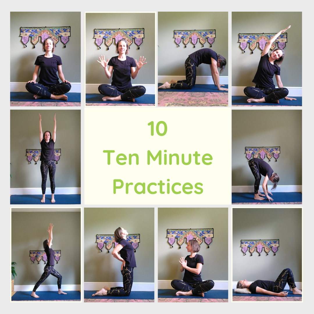 10 Ten Minute Practices — Breathing Space Yoga