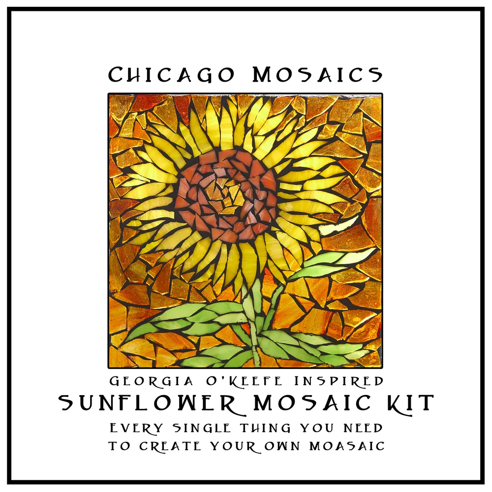 Sunflower Mosaic Patterns Printable Sunflower Floral Pattern Design