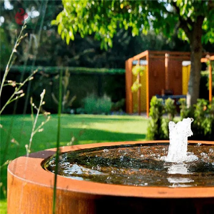 Metal Water Sculpture
