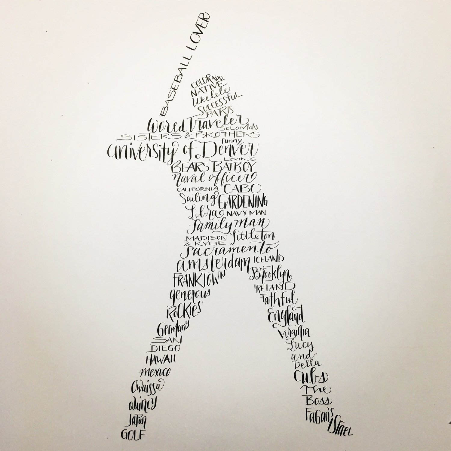 Calligraphy Word Art — The Calligraphy Girl
