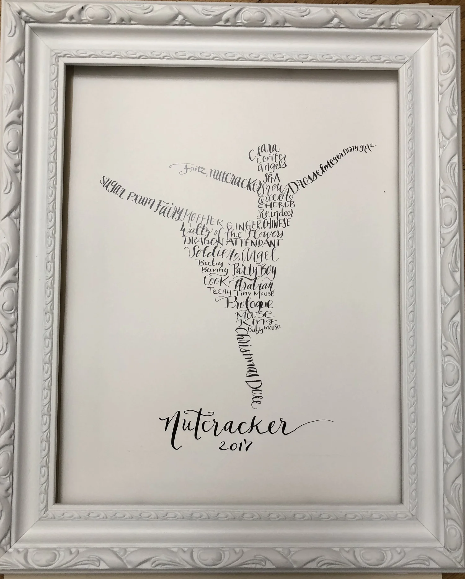 Calligraphy Word Art — The Calligraphy Girl