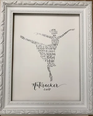 Calligraphy Word Art — The Calligraphy Girl
