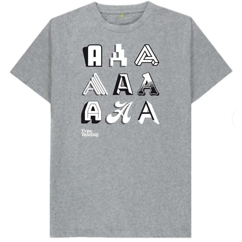 T-shirts — Type Tasting