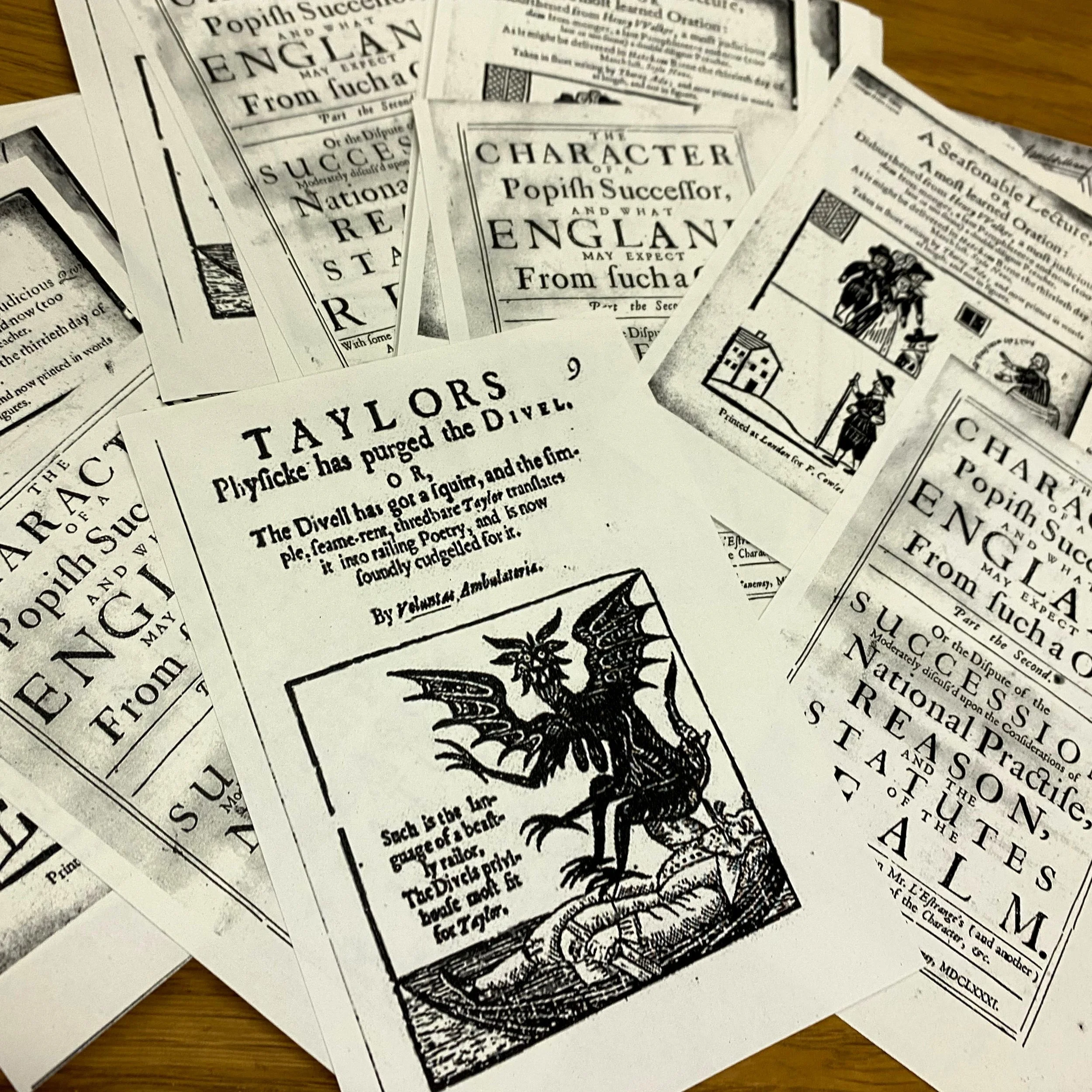 Protests, pamphlets & revolutions — Type Tasting