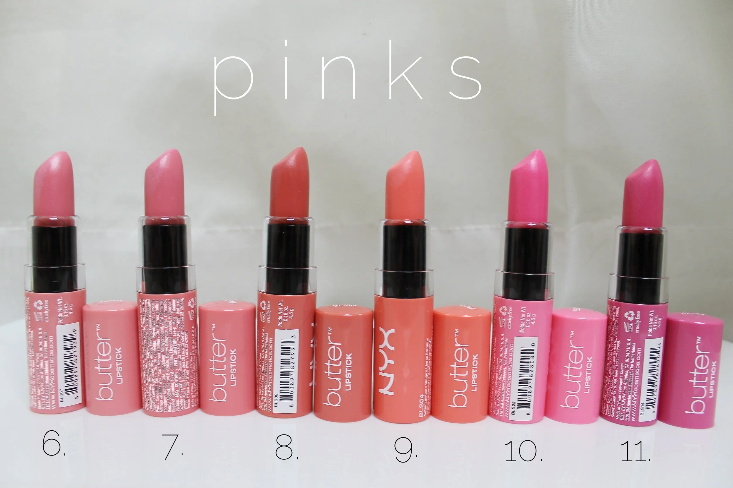 Nyx Butter Lipstick Candy Buttons