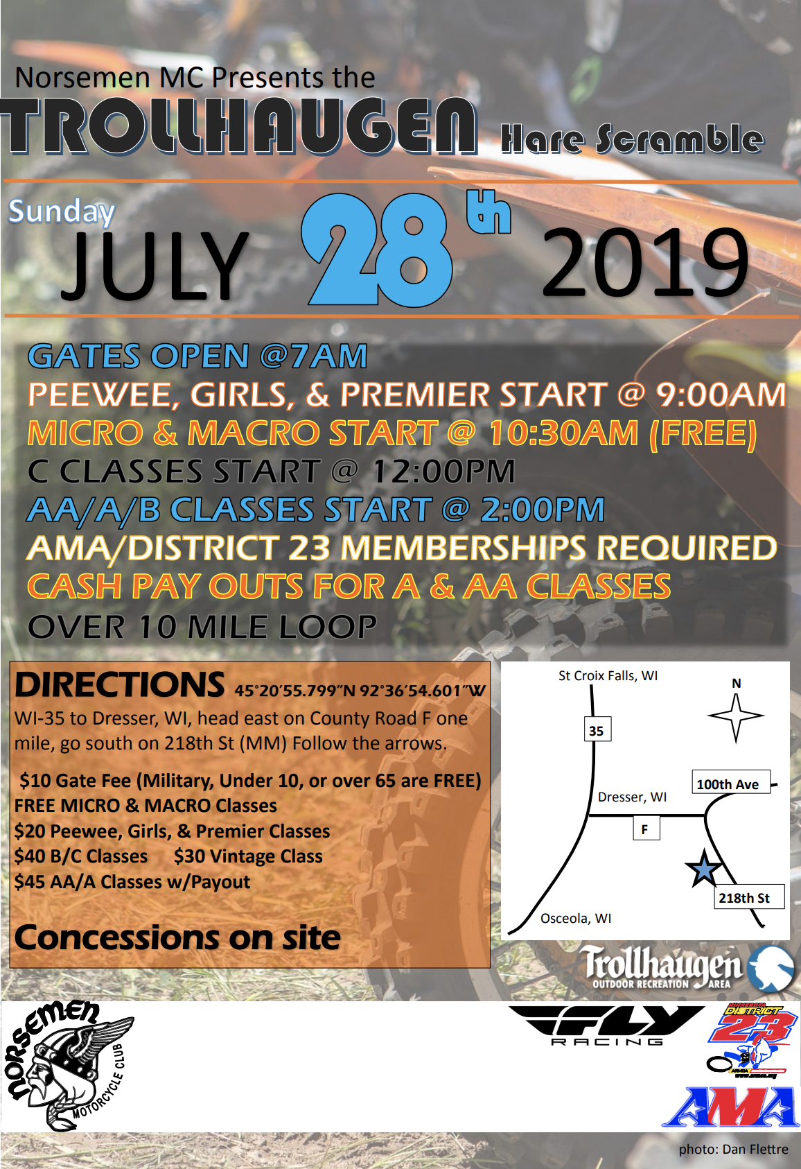 Norsemen MC Presents the Trollhaugen Hare Scramble 7/28 — ARMCA D23