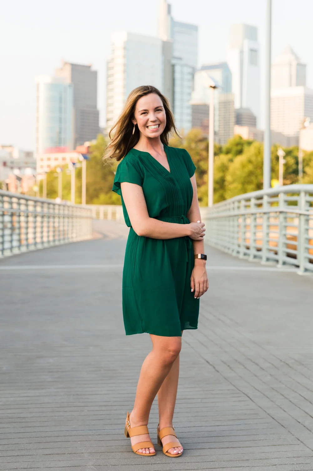 Philadelphia Skyline Portrait Photography — Paige Thatcher Photography