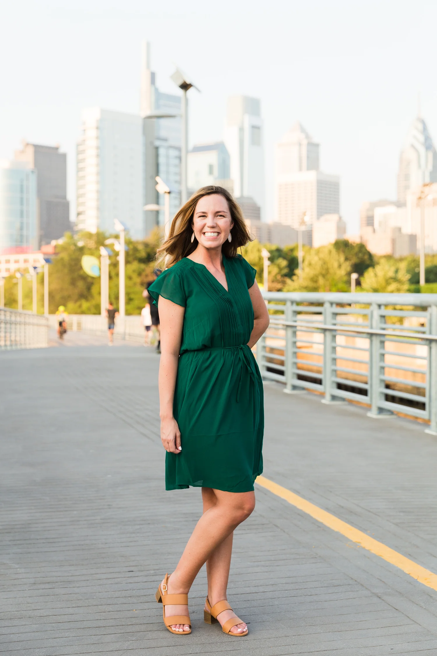 Philadelphia Skyline Portrait Photography — Paige Thatcher Photography
