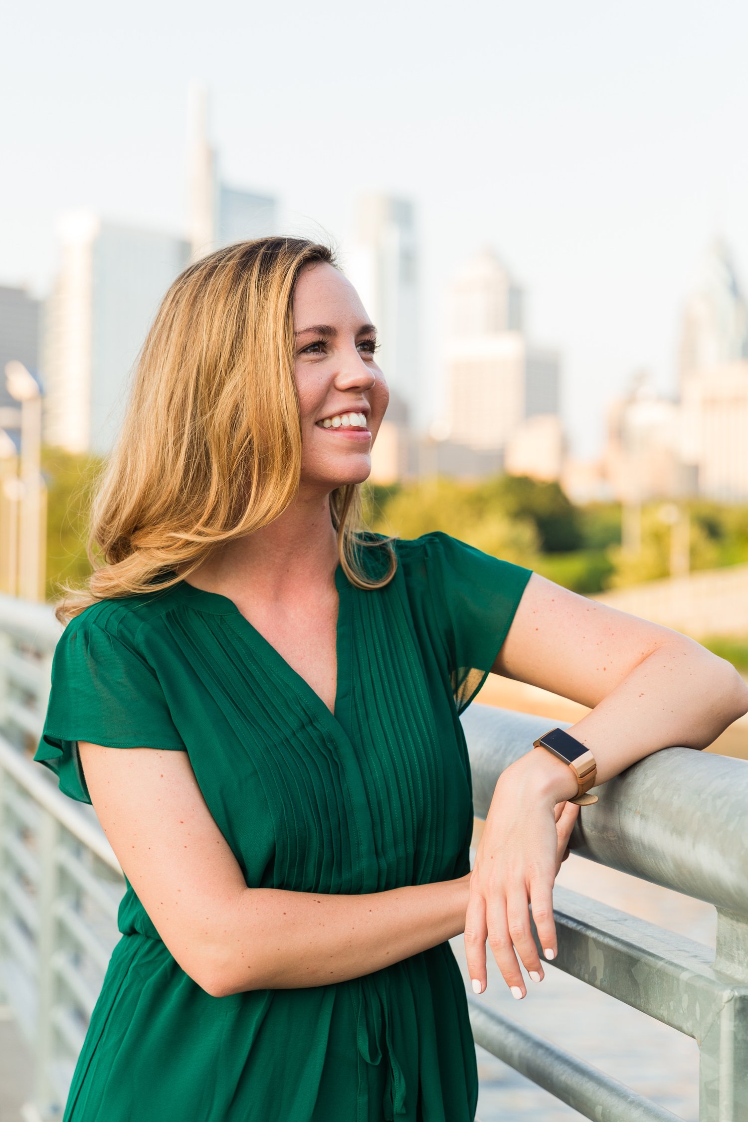 Philadelphia Skyline Portrait Photography — Paige Thatcher Photography