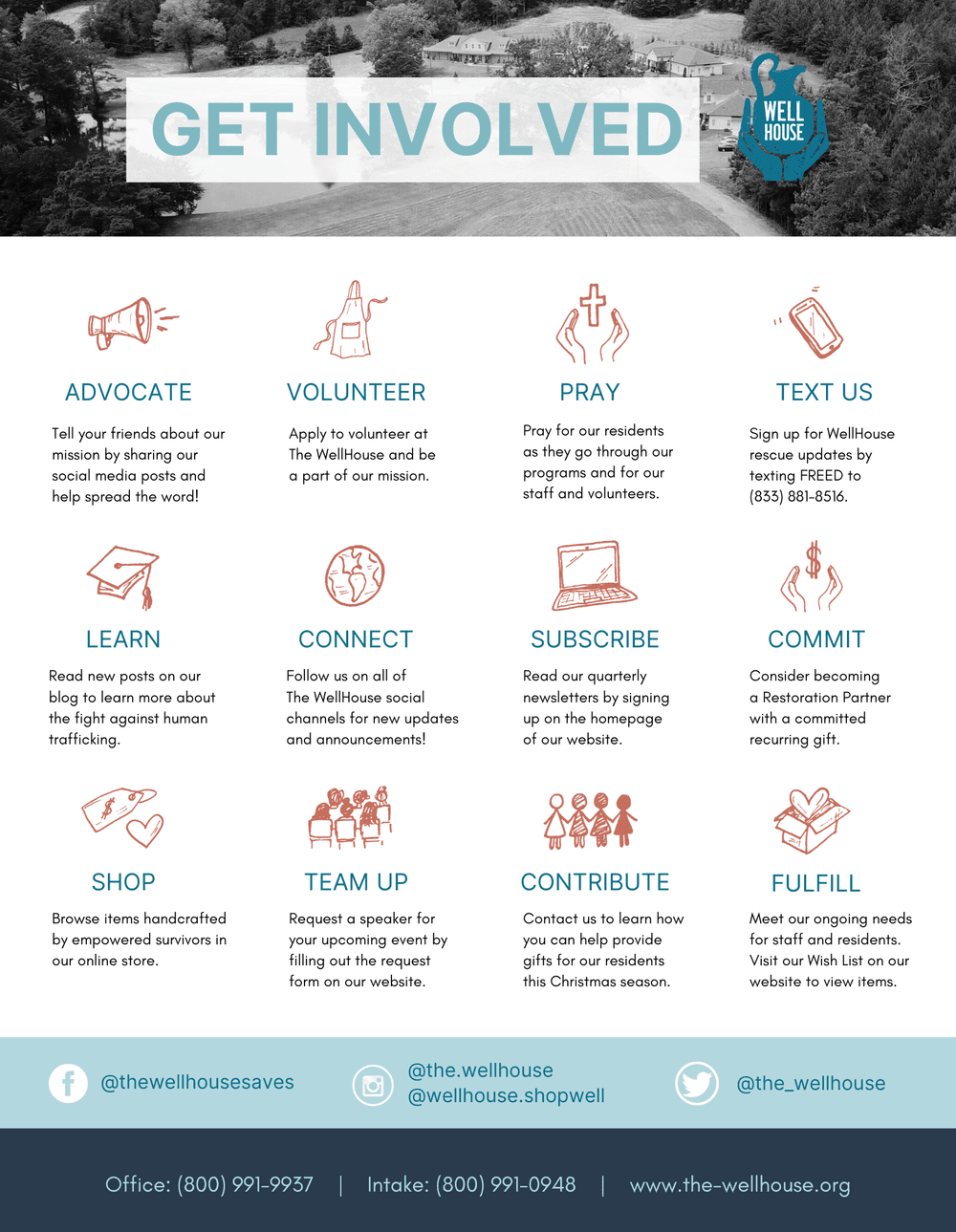 WellHouse Flyers — The WellHouse