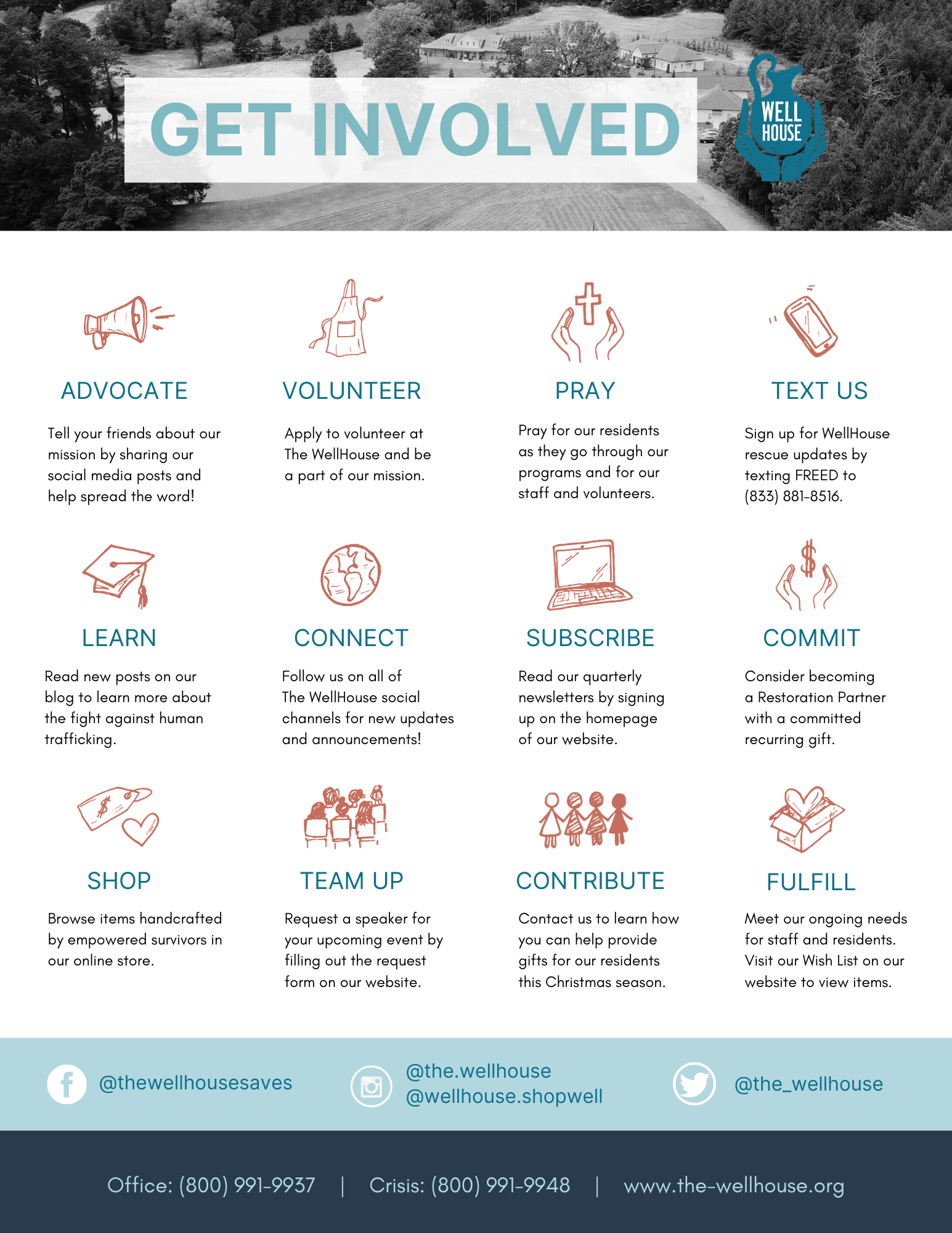 WellHouse Flyers — The WellHouse