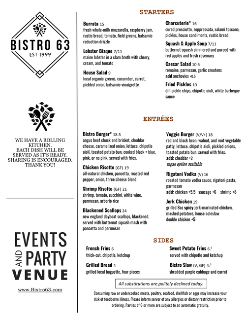 BISTRO 63