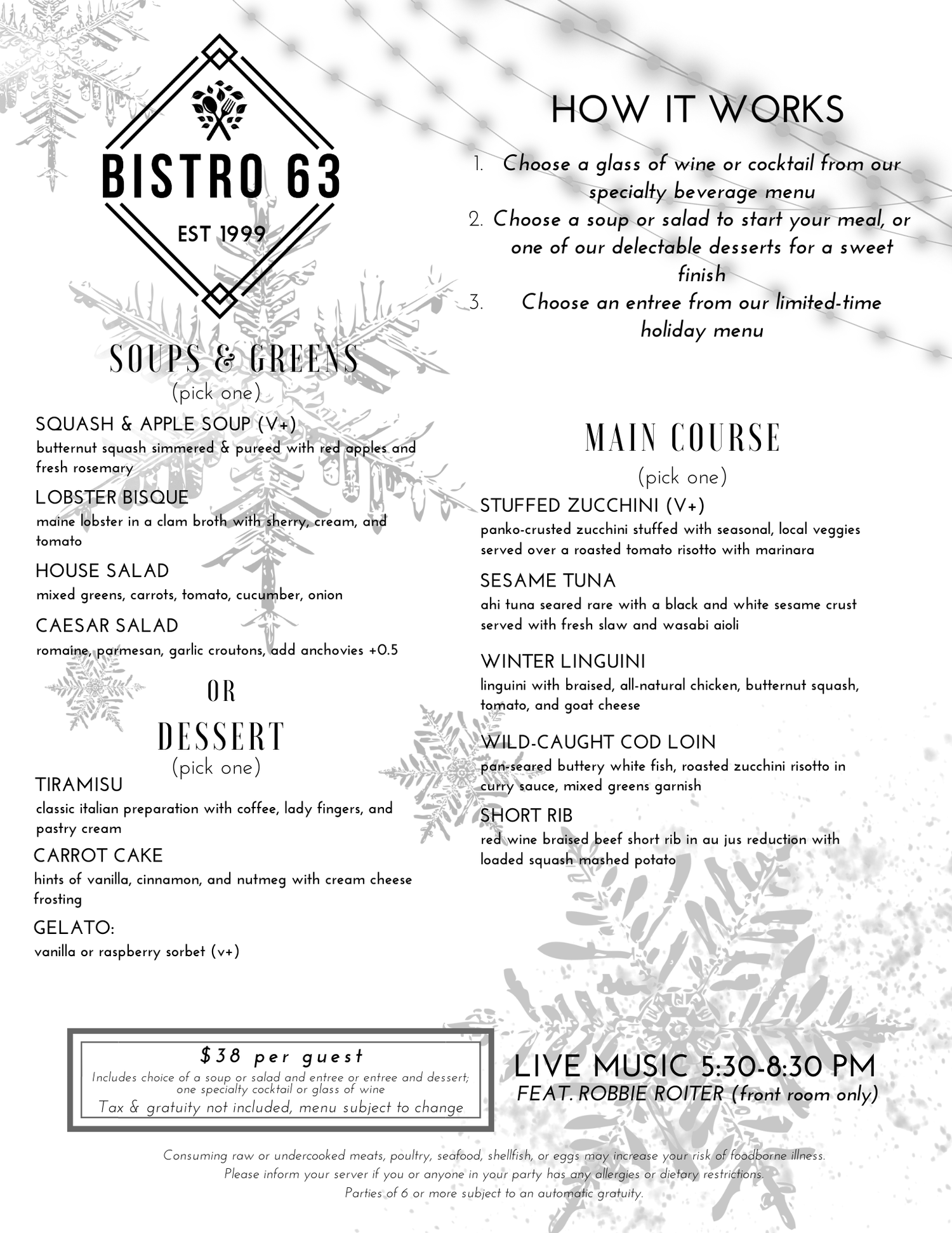 BISTRO 63