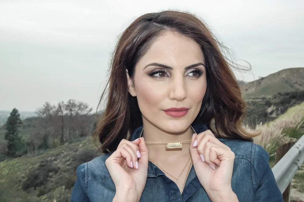 Isabelle Grace Jewelry Supports Pink — Violet Kanian
