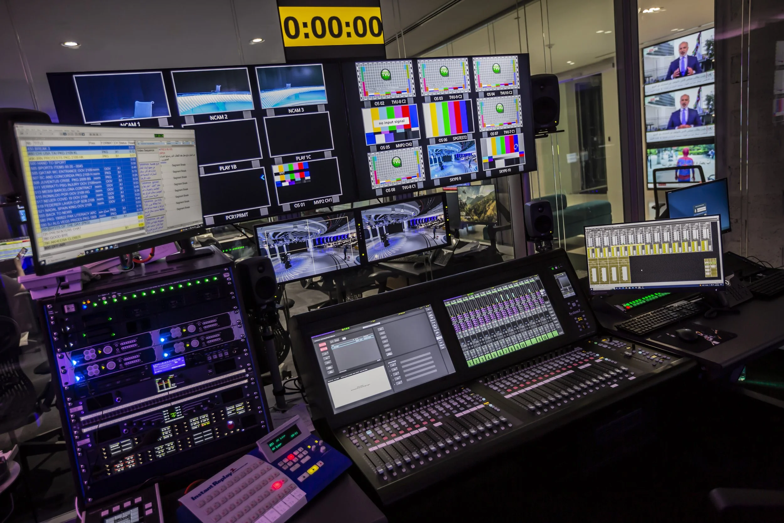 Al Araby TV Studio in Qatar — IDEAL SYSTEMS