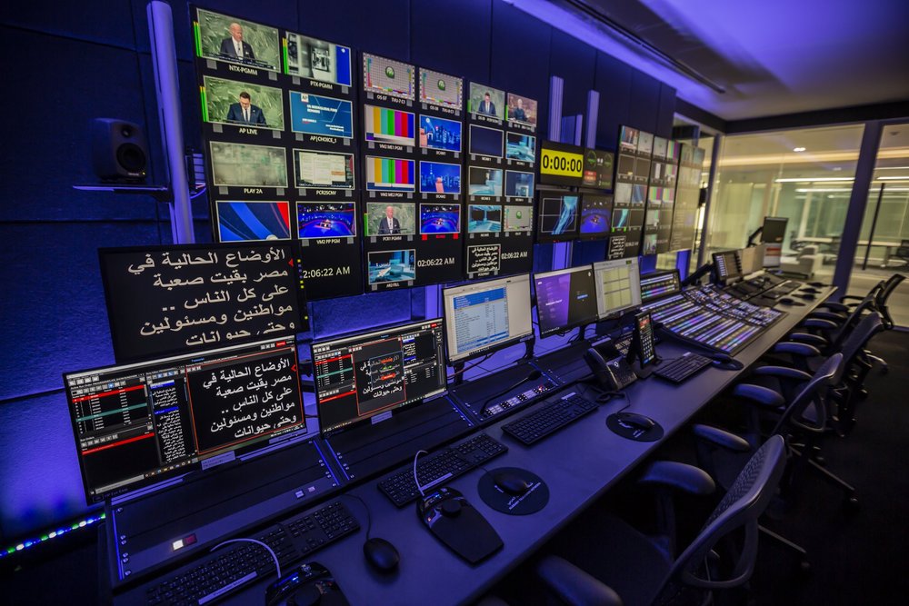 Al Araby TV Studio in Qatar — IDEAL SYSTEMS