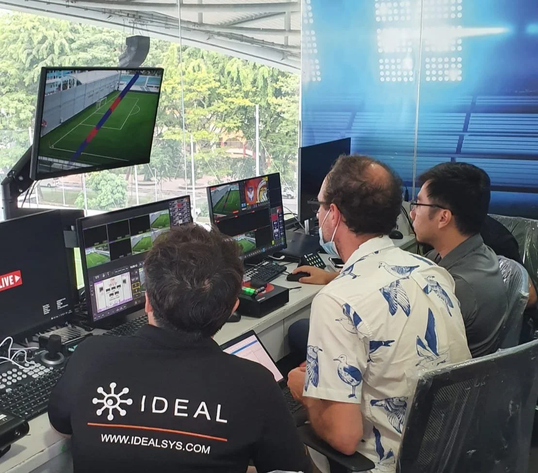 Multi-Camera Football Live Broadcasting System - FAS — IDEAL SYSTEMS