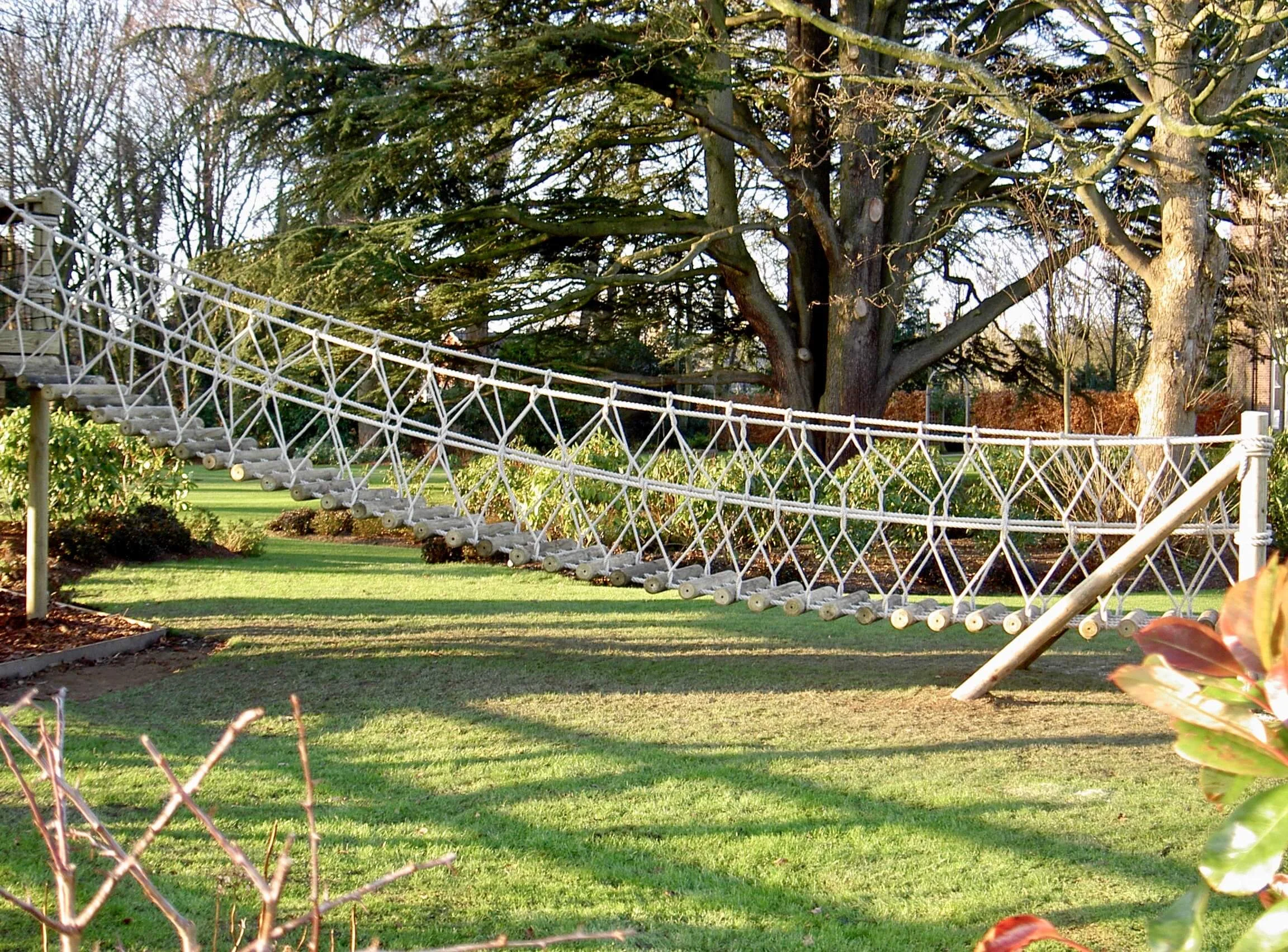 Rope Bridge projects - UK and Worldwide - Design and Install
