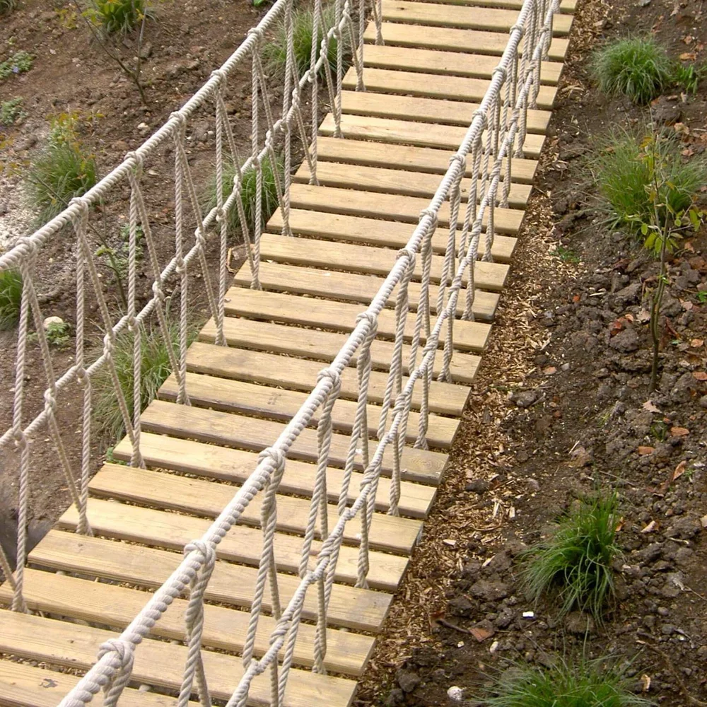 Photos for Suspended Rope Bridges — Rope Bridge Projects - UK and ...