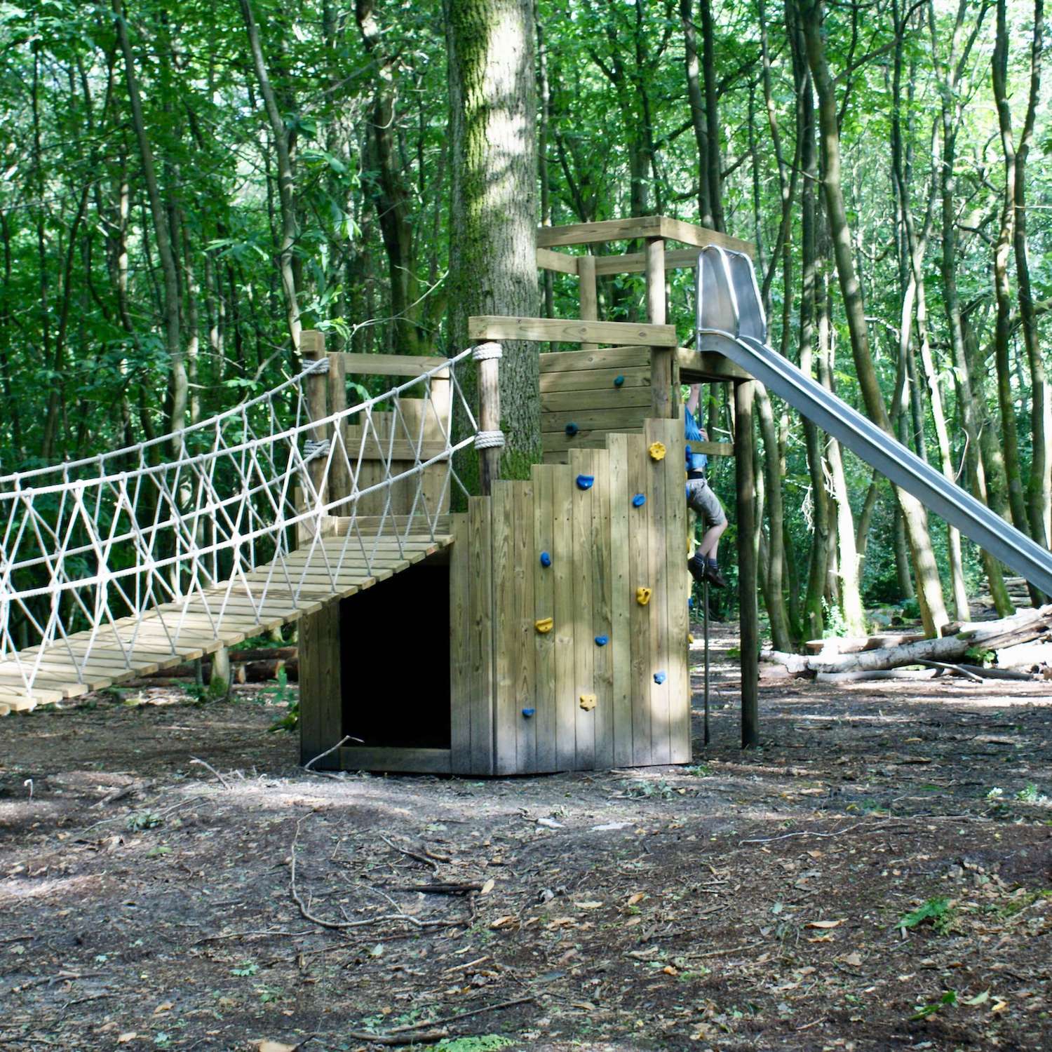 Photos for Suspended Rope Bridges — Rope Bridge Projects - UK and ...