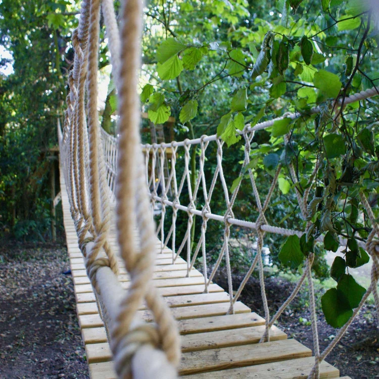 Photos for Suspended Rope Bridges — Rope Bridge Projects - UK and ...