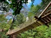 Suspended, Fixed-Beam and Log Rope Bridge types across rivers, lakes ...