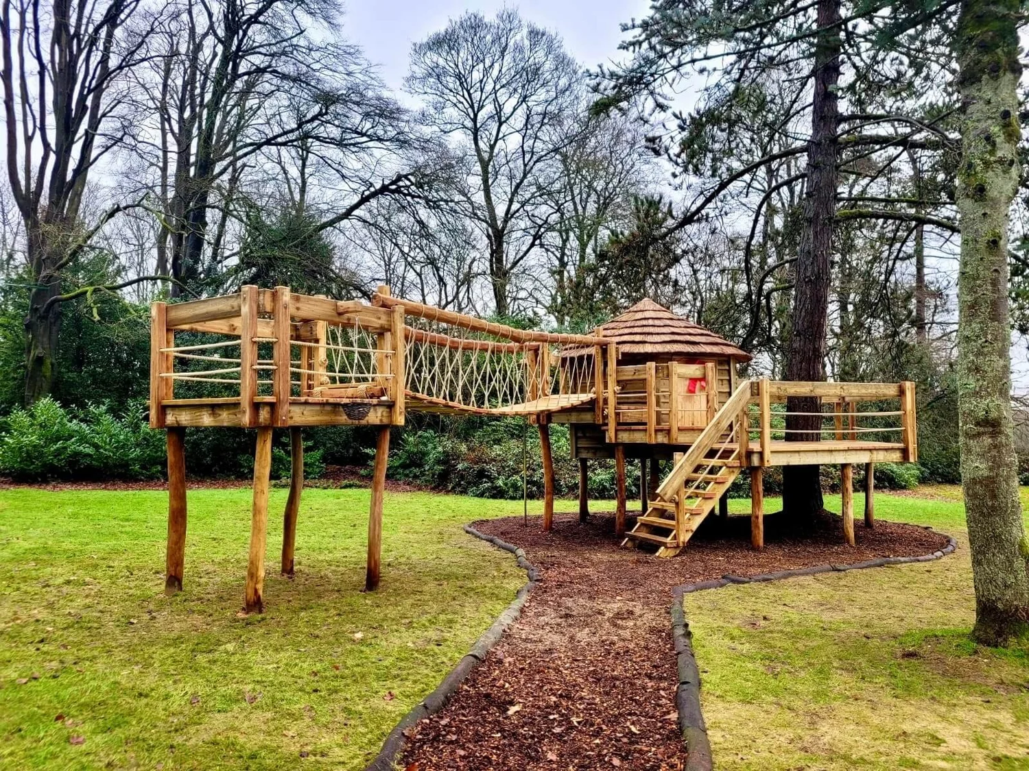 Suspended, Fixed-Beam and Log Rope Bridge types across rivers, lakes ...